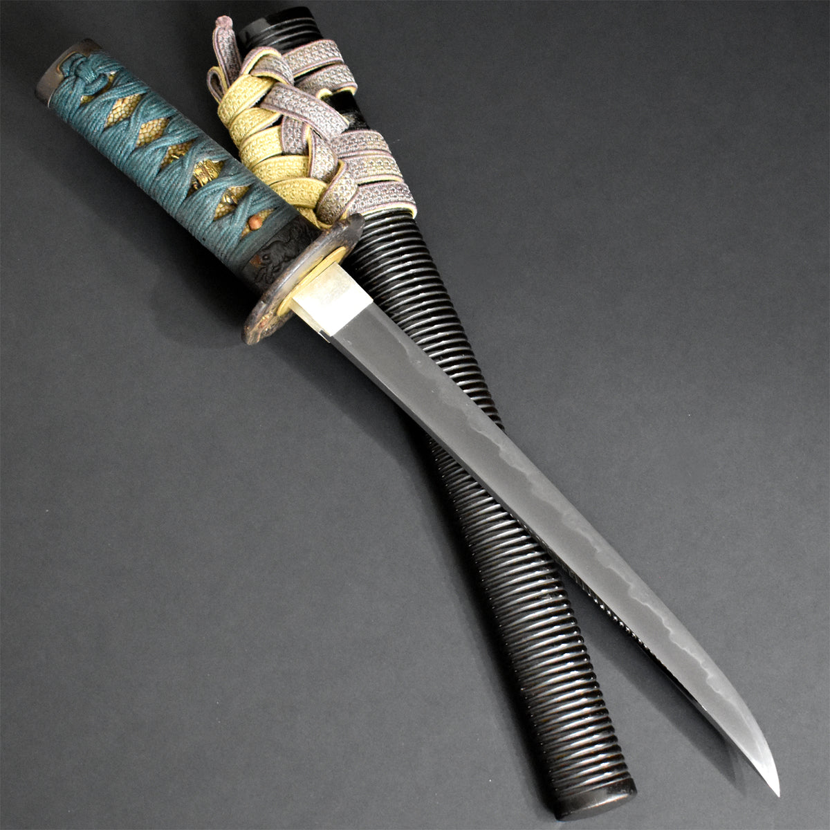 Authentic JAPANESE SAMURAI KATANA SWORD TANTO SUKESADA 祐定 signed w/NBT ...