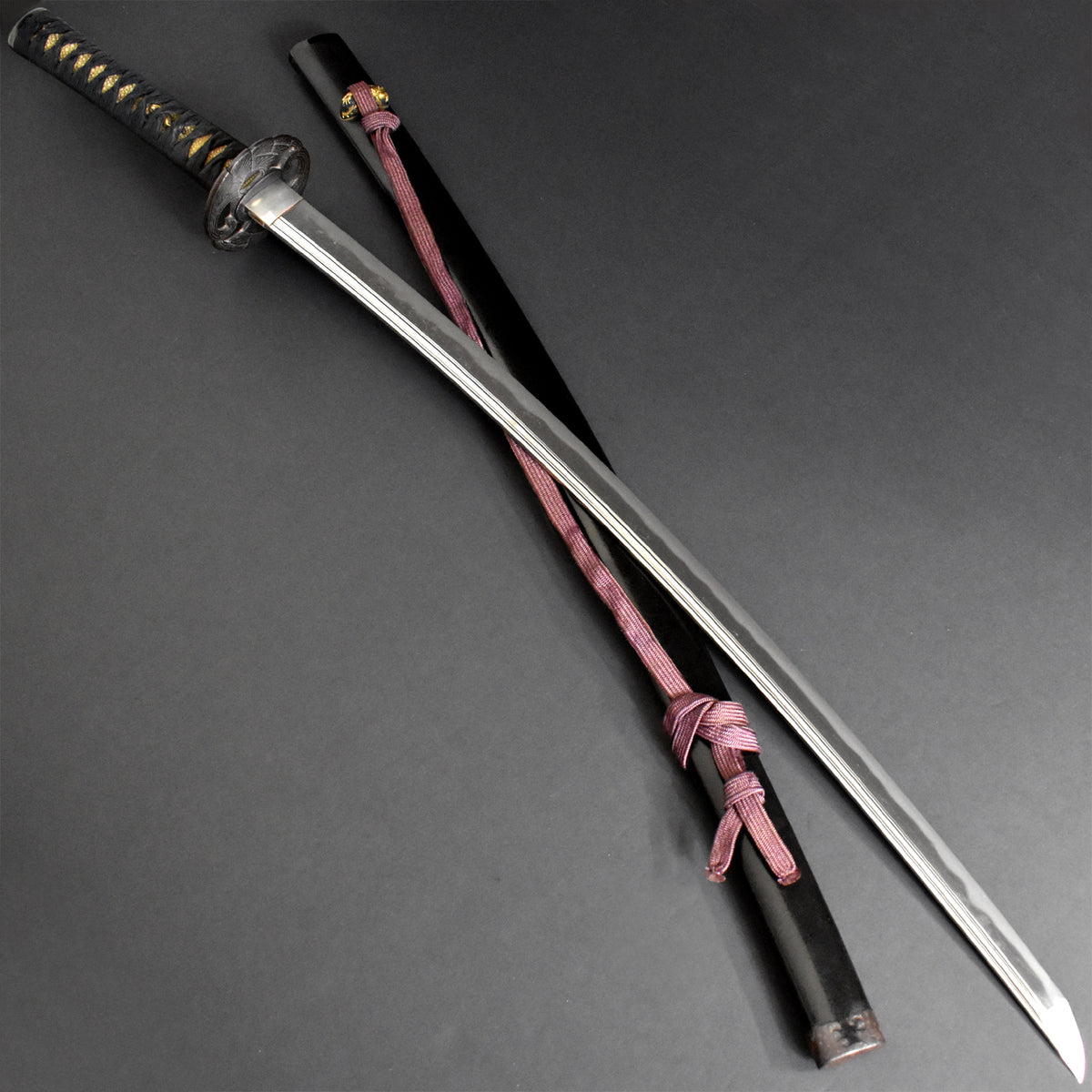 Authentic NIHONTO JAPANESE SAMURAI LONG SWORD KATANA KUNIMUNE 国宗 signe ...
