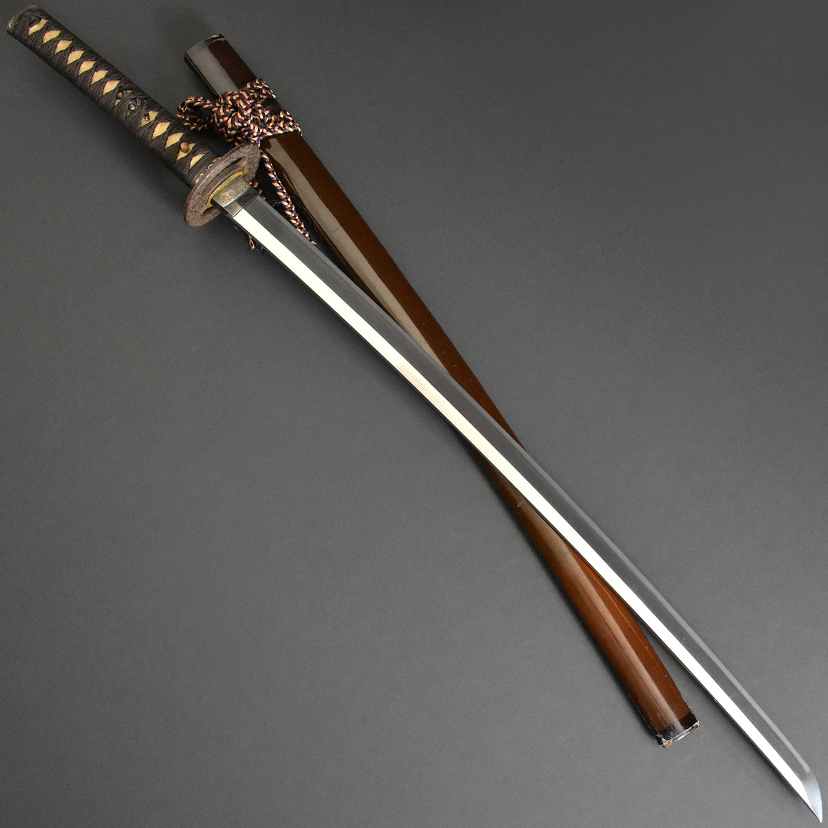 Authentic NIHONTO JAPANESE SAMURAI LONG SWORD KATANA CHIYOZURU 千代鶴 w/N ...
