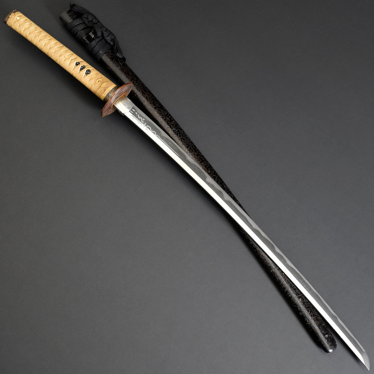 Authentic NIHONTO JAPANESE SAMURAI LONG SWORD KATANA FUJIWARA SUKESADA ...