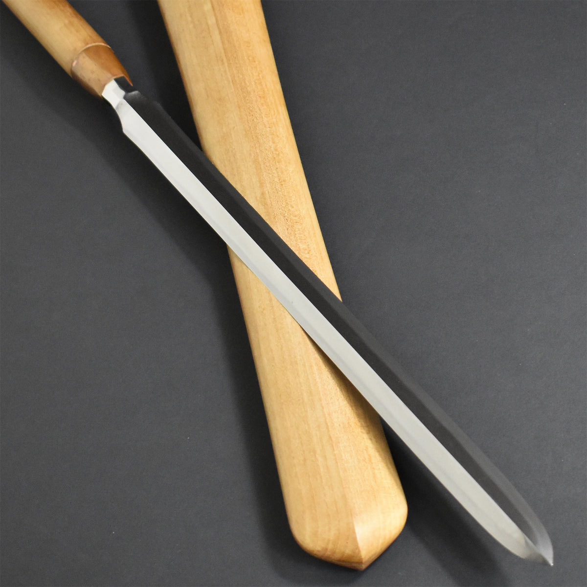 Authentic JAPANESE SAMURAI KATANA SWORD SPEAR OOMI-YARI KANABO 金房 w/NB ...