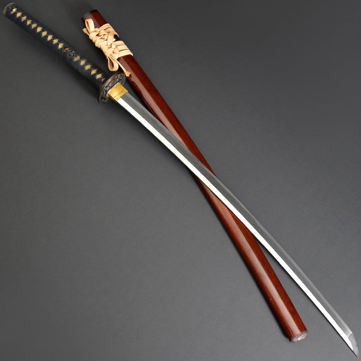 Authentic NIHONTO JAPANESE SAMURAI LONG SWORD KATANA KASHU IETSUGU 加州家 ...