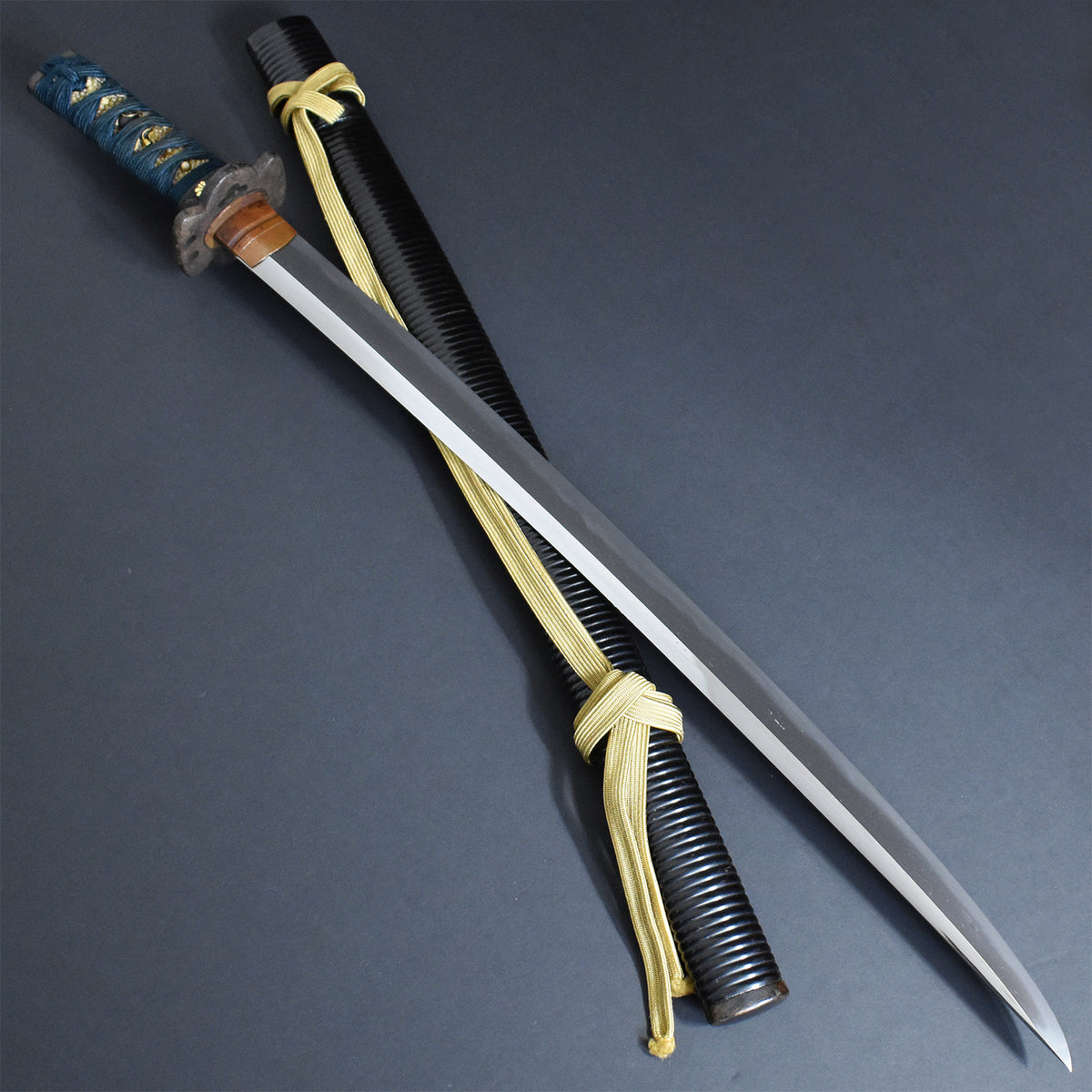 Authentic JAPANESE SAMURAI KATANA SWORD NAGAMAKI-NAOSHI WAKIZASHI RYOK ...