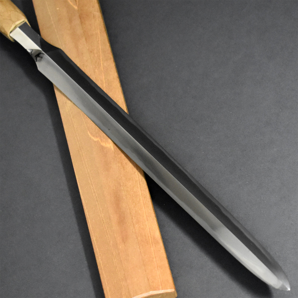 Authentic JAPANESE SAMURAI KATANA SWORD SPEAR OOMI-YARI MITSUHIRO 光廣 s ...