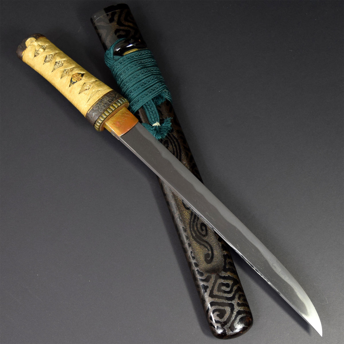 Authentic JAPANESE SAMURAI KATANA SWORD TANTO SUKESADA 祐定 signed w/NBT ...